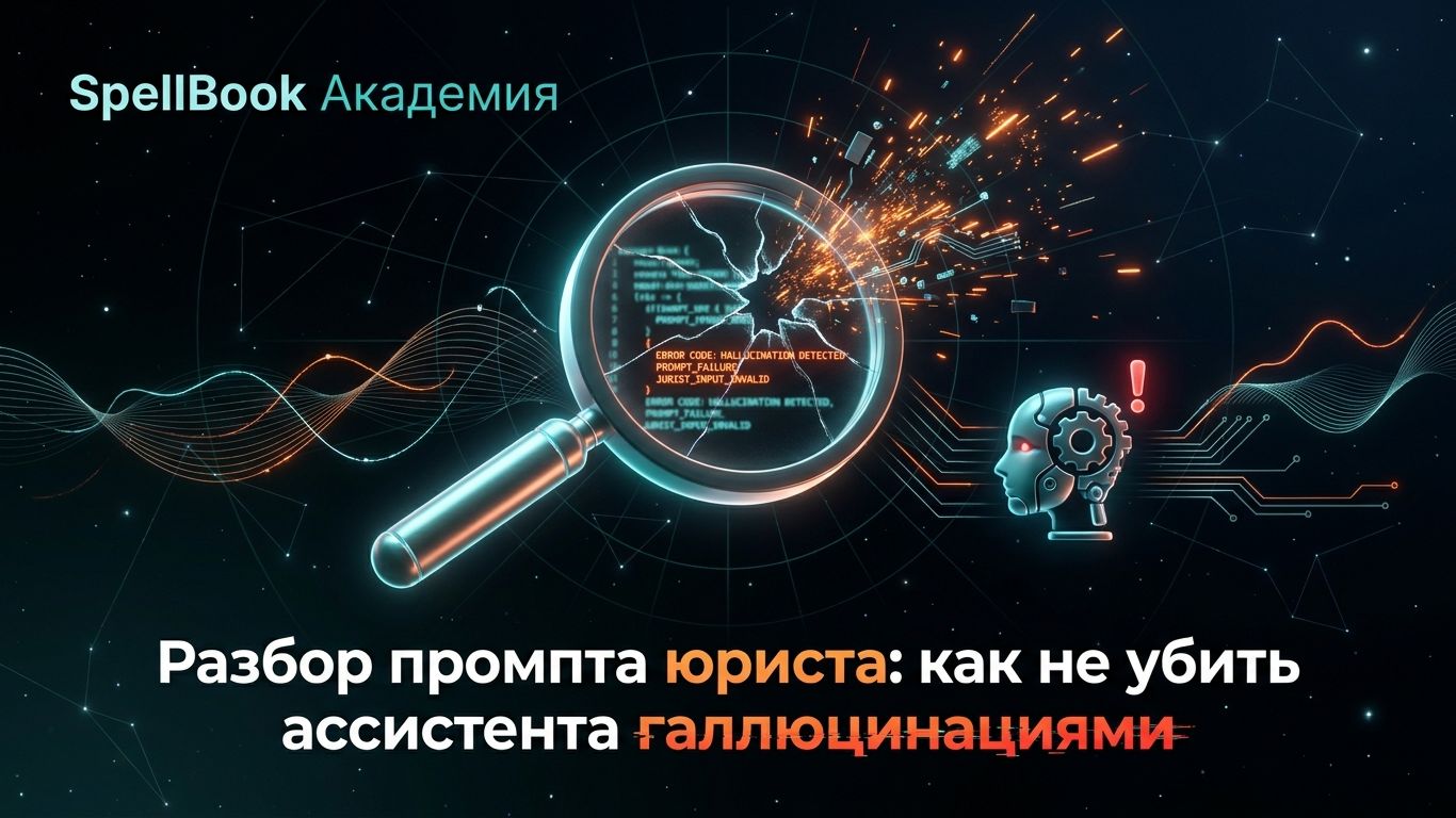 SpellBook Академия | Разбор промпта юриста - как не убить ассистента галлюцинациями