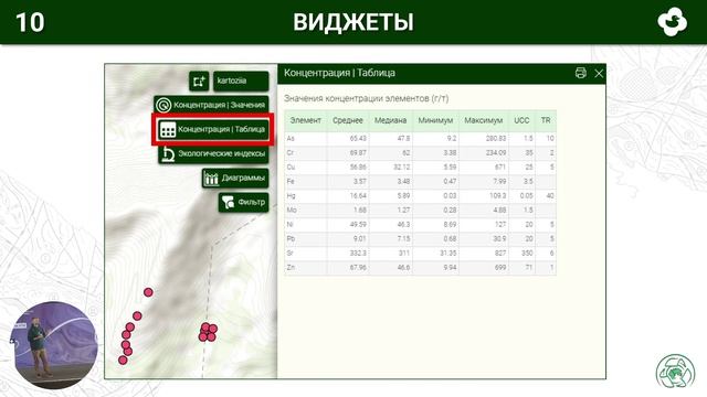 От полевых наблюдений к интерактивной карте: веб-сервис для геохимических исследований на базе CoGIS
