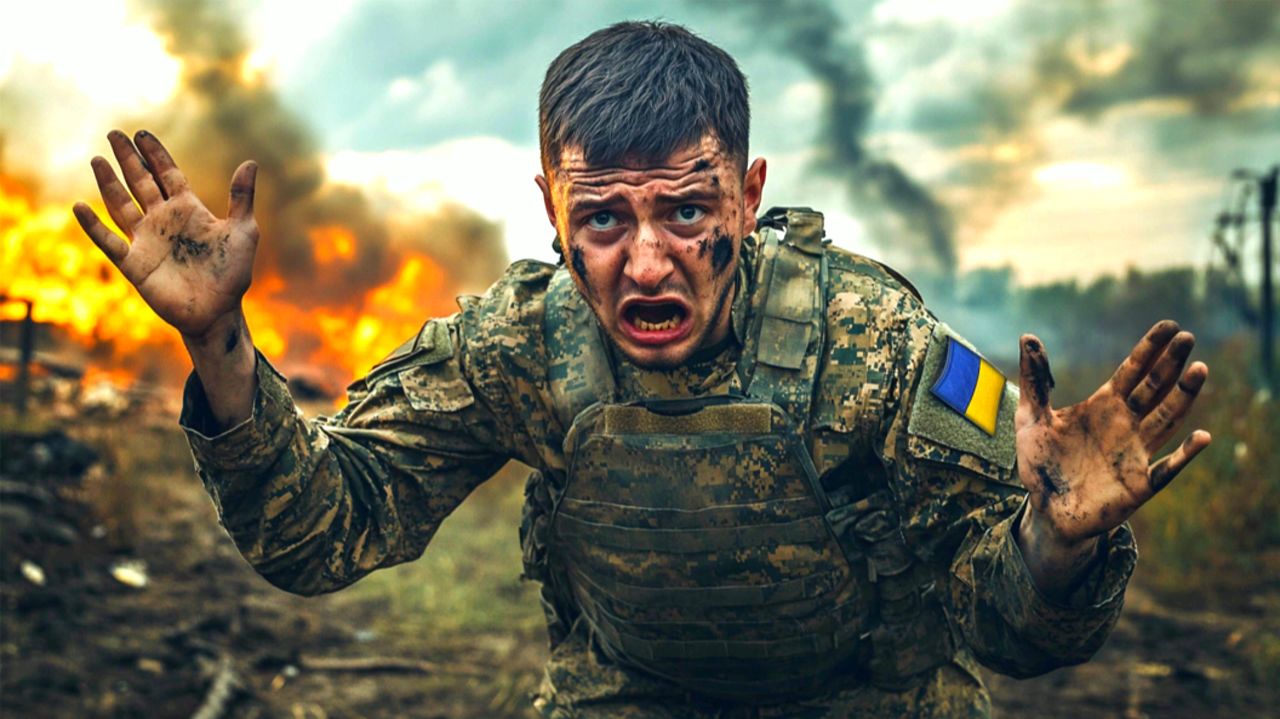 Бой на Покровском направлении.Когда наемники дико орут о помощи... и плачут...