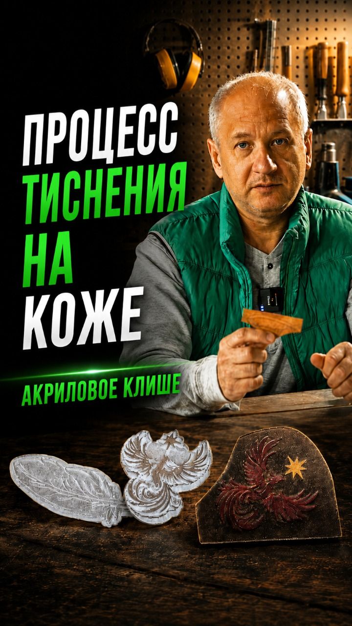 ПРОЦЕСС ХОЛОДНОГО ТИСНЕНИЯ НА КОЖЕ