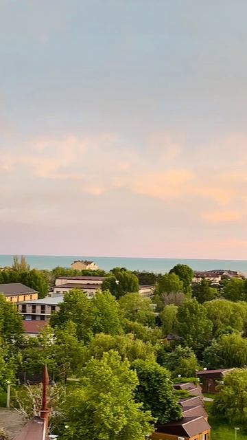 Первый летний закат в Витязево🌅