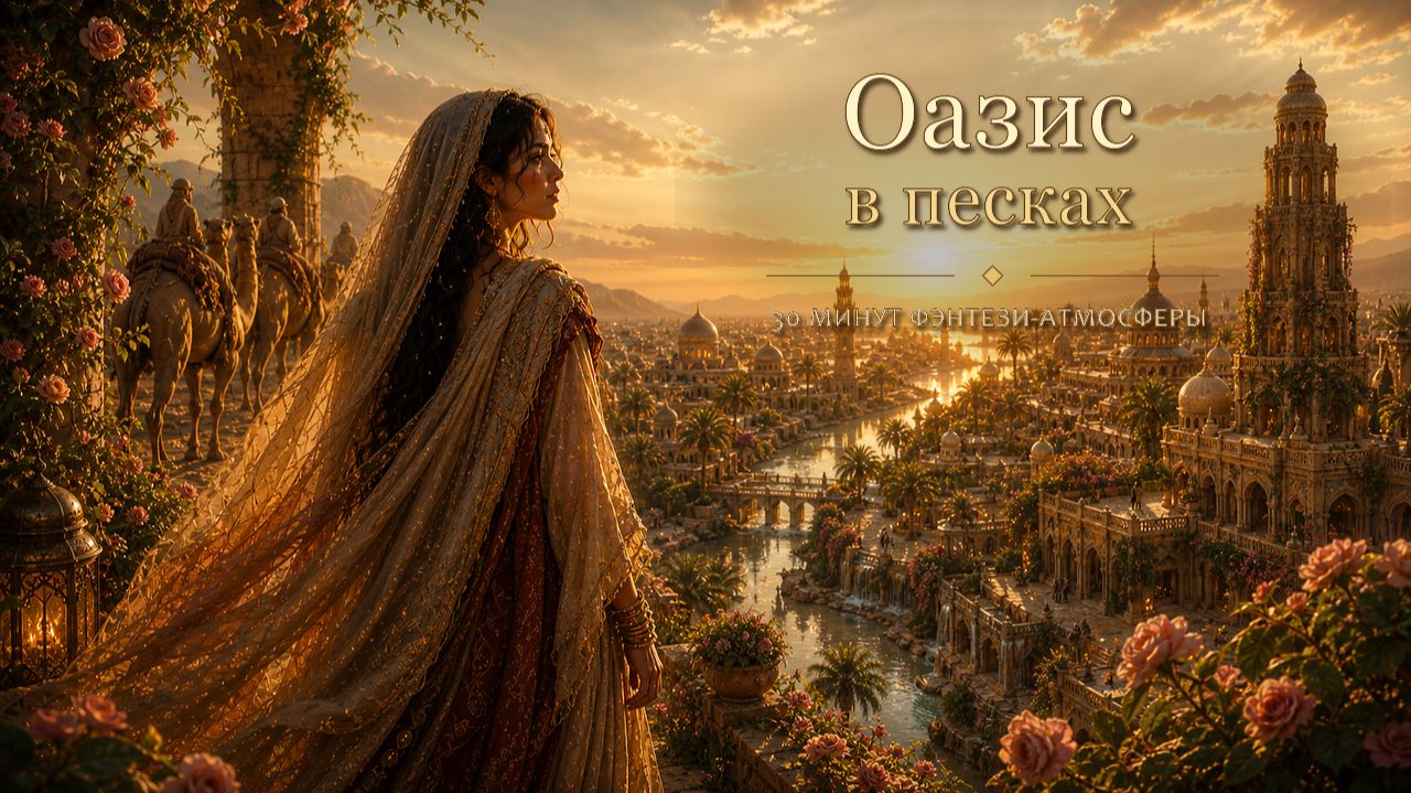 Оазис среди песков | 30 минут спокойствия и медитации