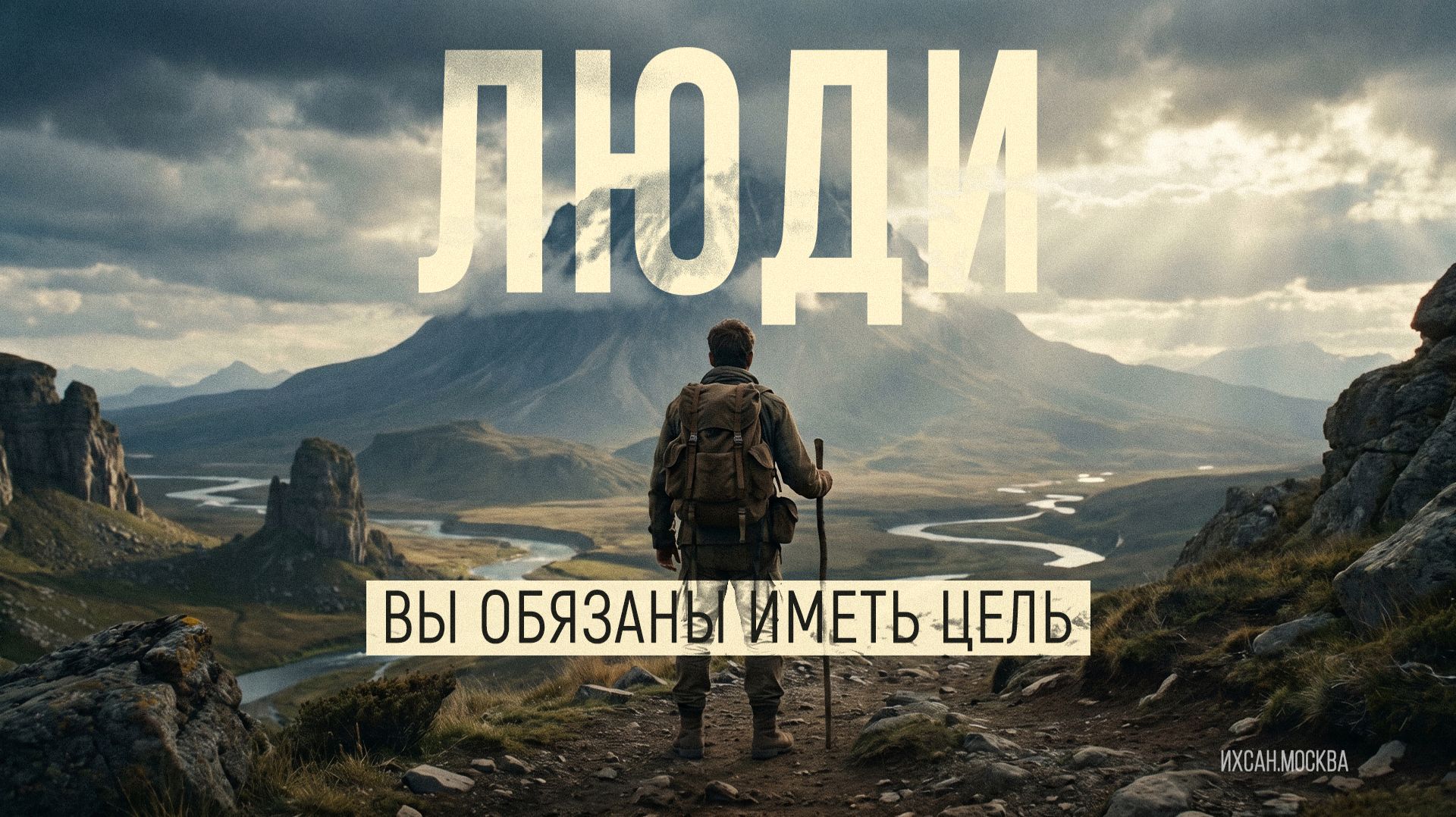 ЛЮДИ, ВЫ ОБЯЗАНЫ ИМЕТЬ ЦЕЛЬ