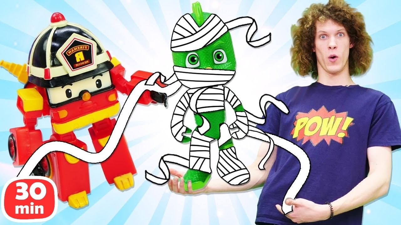 Гекко сломал ногу! Играем в доктора с Сашей и игрушками 🩺🦎 | Для детей