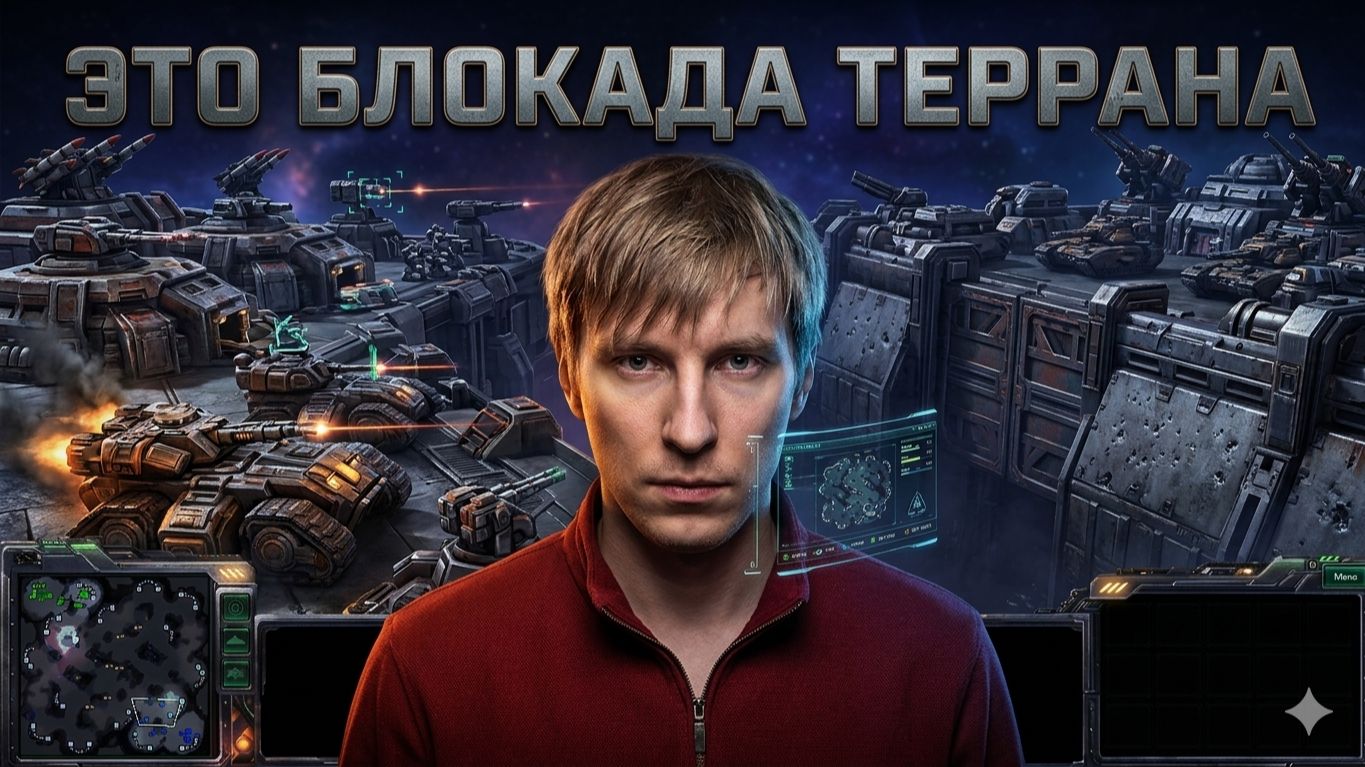 Я ОРГАНИЗОВАЛ БЛОКАДУ ТЕРРАНА: Глухая Оборона, Которая Сводит Противника с Ума! 🔥 DCCentR 23 SC2