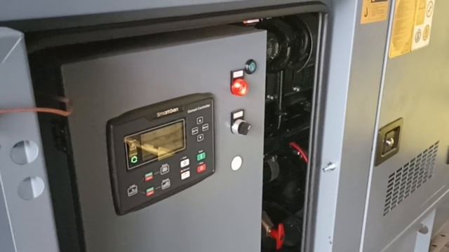 Первый запуск дизельного генератора Zammer AD-30-Т400 в кожухе со встроенным АВР в г. Красноярск