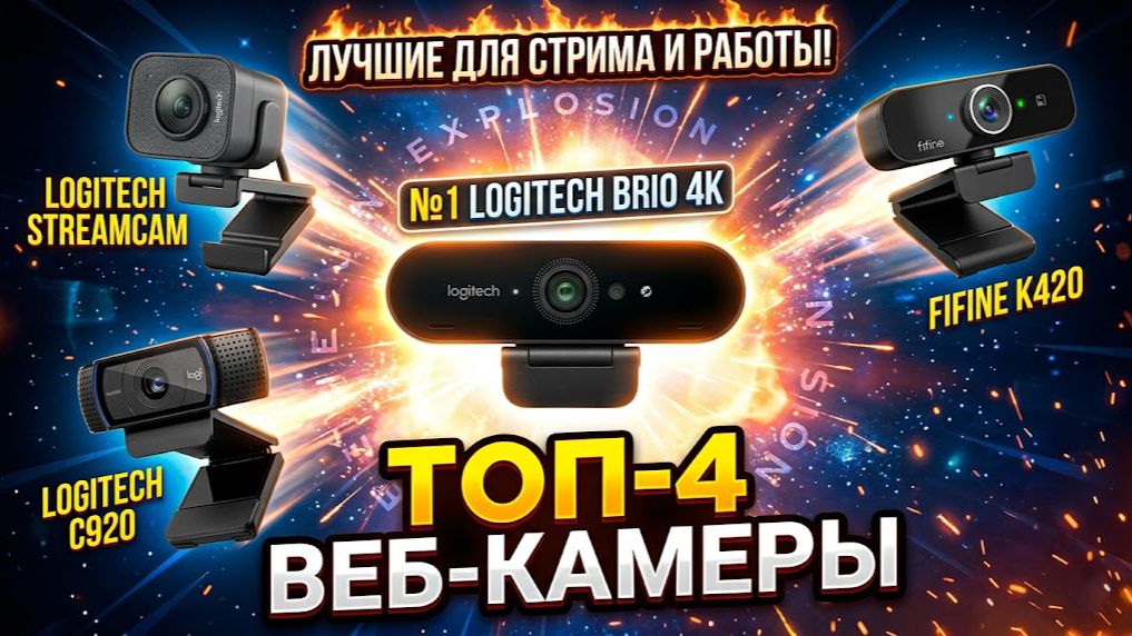 ТОП 4 лучших веб-камер | Как выбрать и настроить веб-камеру?