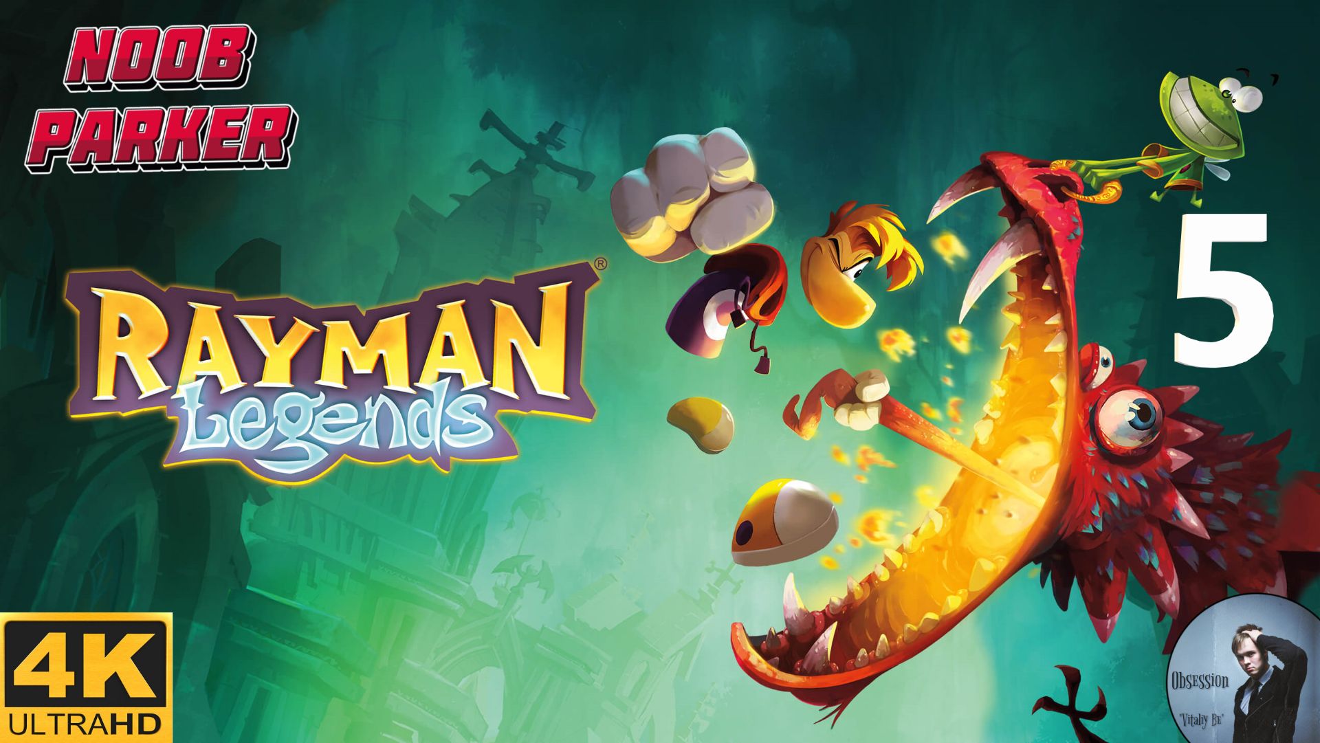 Rayman Legends 4K Прохождение Часть 5