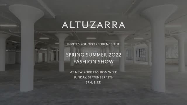 Показ женской коллекции Altuzarra весна-лето 2022