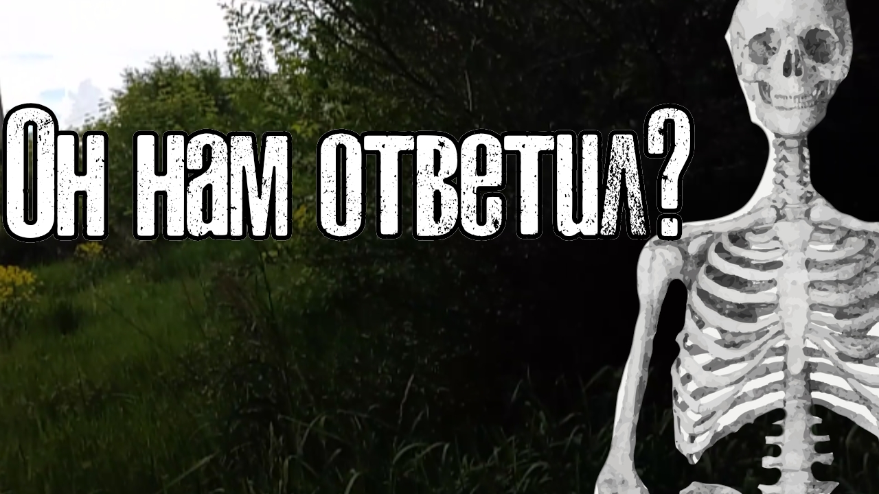Он нам ответил? | Игры со страхами - Вызов Скелета | Крипота TV