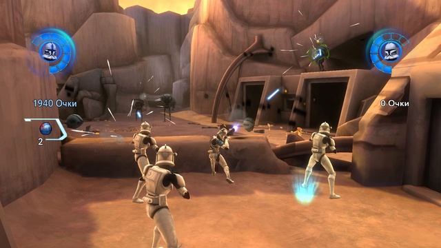 Star Wars The Clone Wars Republic Heroes - 3 серия Крещение огнём