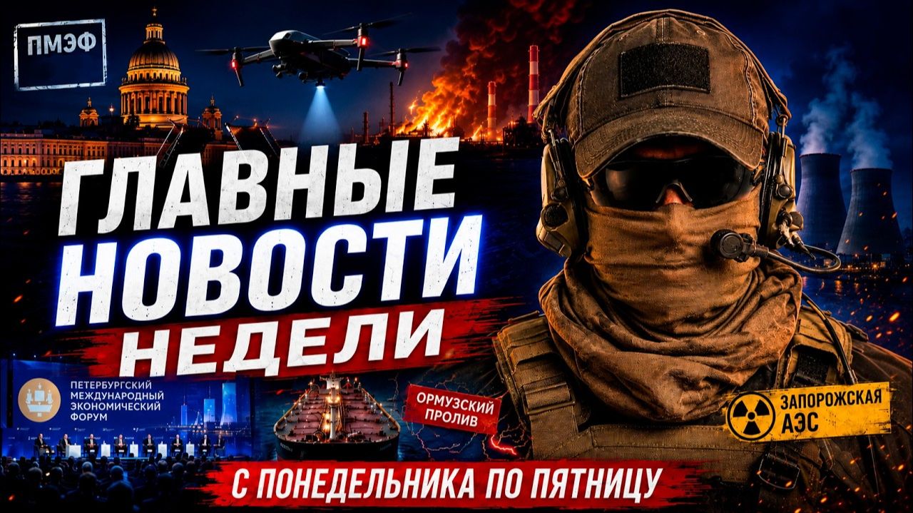 Главные новости недели: переговоры, дроны, ПМЭФ и большой кризис! Последние новости на СЕГОДНЯ!