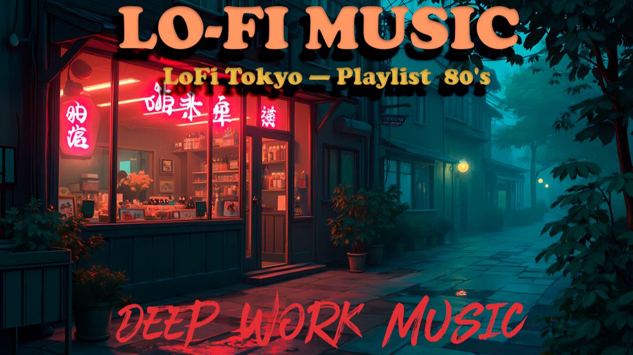 LoFi Tokyo — 𝐏𝐥𝐚𝐲𝐥𝐢𝐬𝐭 80's Tokyo Lo-fi Chill | Hip-Hop mix (Chill & Study)