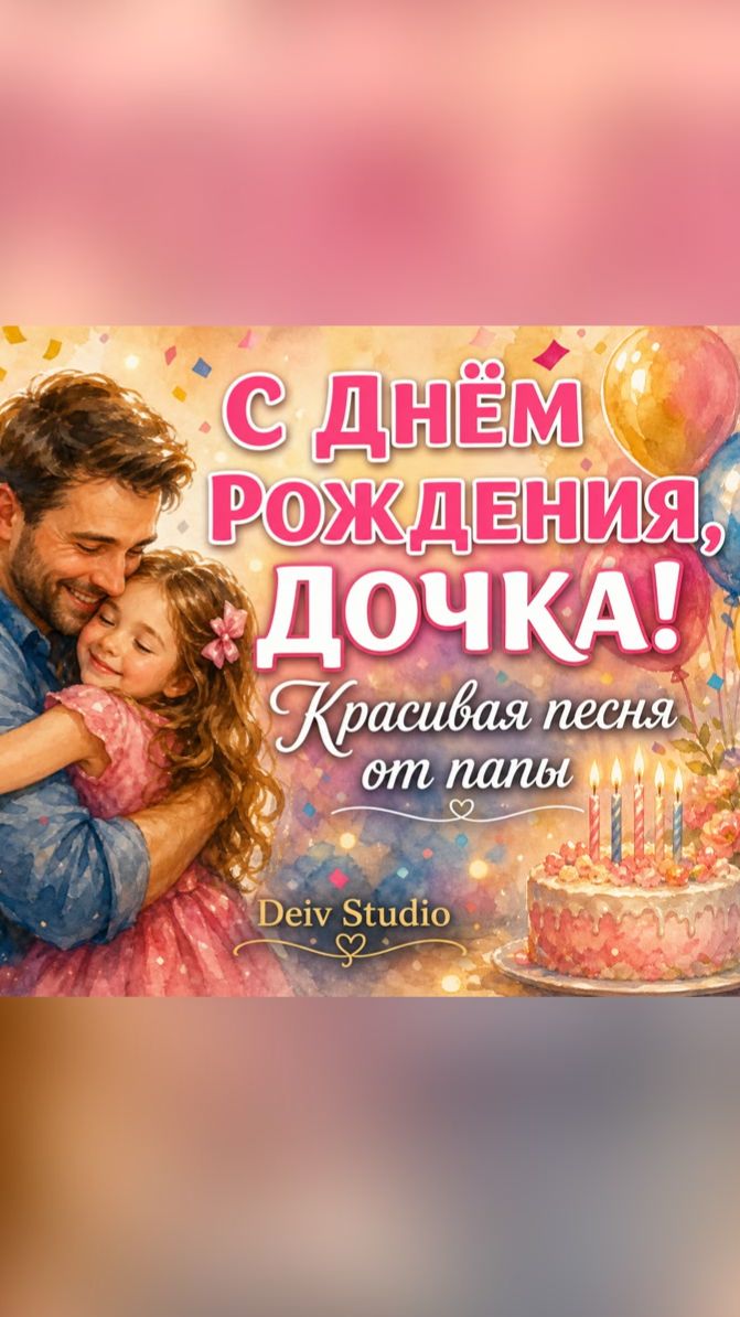 Дочке от папы — песня, от которой плачут 😢 Полная версия на канале!
