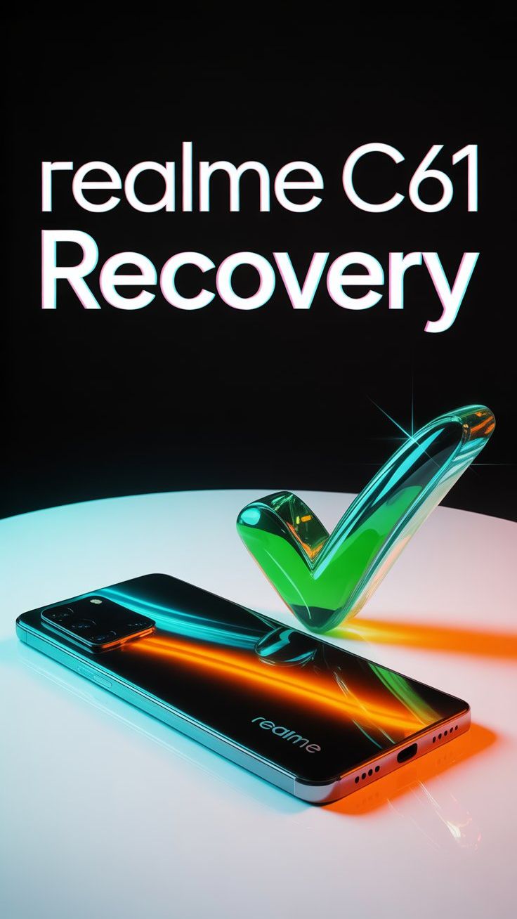 Realme C61 RMX3930 режим recovery ✅