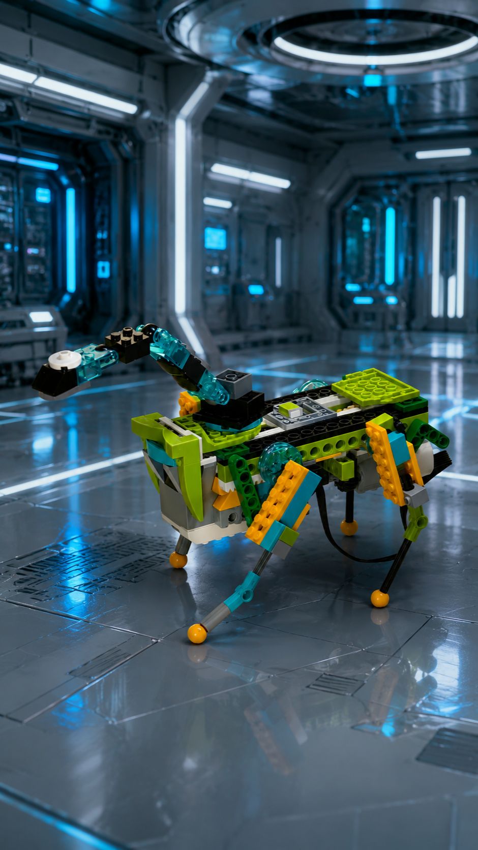Робот СПОТ. Проект Wedo 2.0