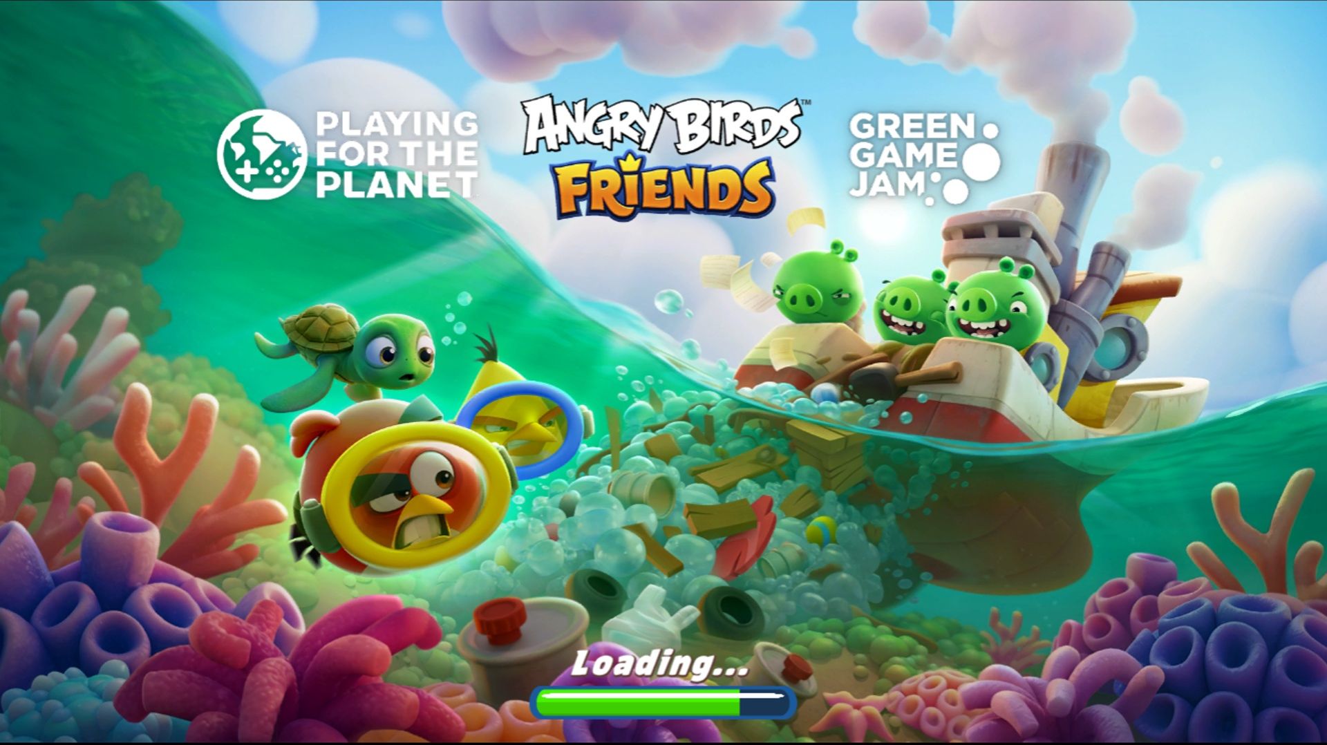 Angry Birds Friends. Dive Against Swine 7 (06.06.2026). 3 звезды. Прохождение от SAFa.
