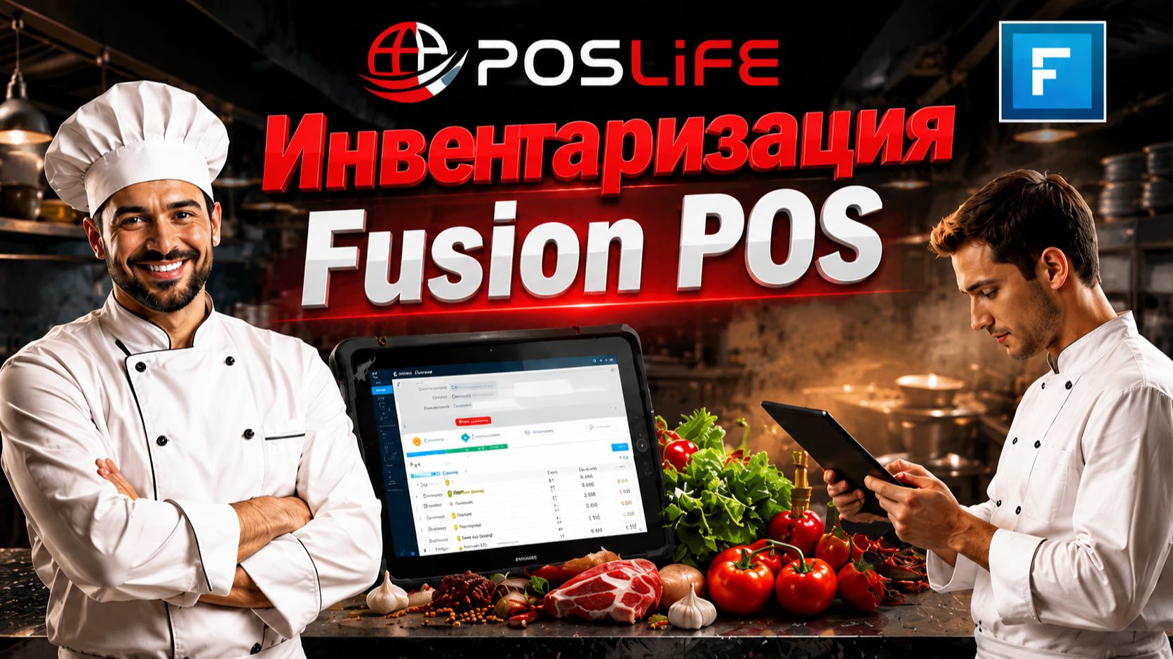 Инвентаризация в Fusion POS
