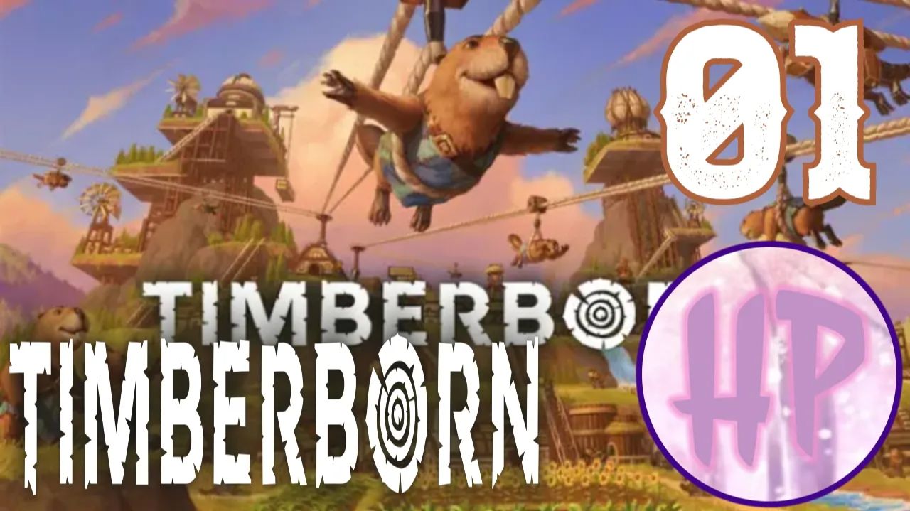 1 - БОБЕР УЧИТСЯ СТРОИТЬ КОЛОНИЮ! - Прохождение Timberborn 1.0