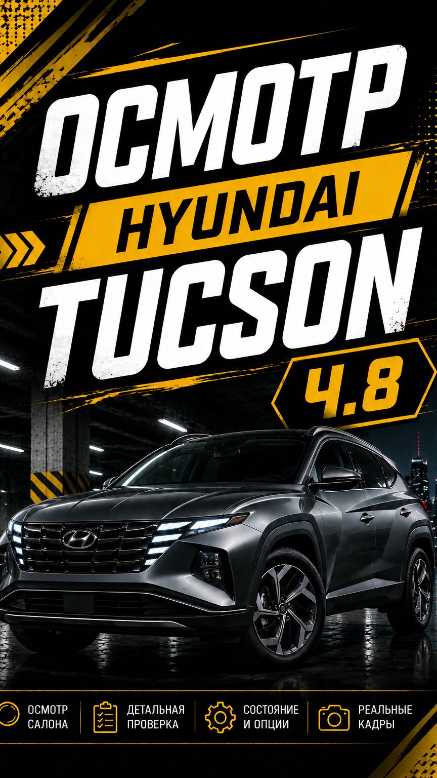 Hyundai Tucson из Кореи  Осмотр ч.8  Живой осмотр кузова | Зазоры, геометрия, подгонка
