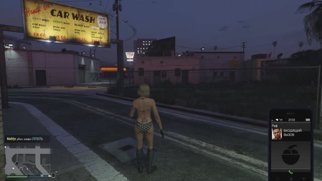 GTA V online. Money Fronts. (автомойка). Мойка авто клиента  Euros X32. 4K UHD