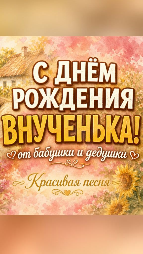 Внучке от бабушки — песня, от которой плачут 🎂 Полная версия на канале!