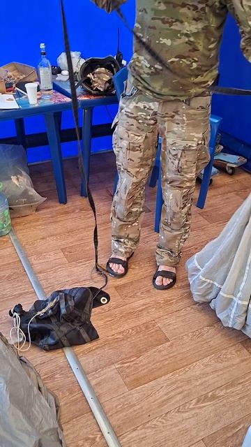 Укладка парашютной системы Стаер