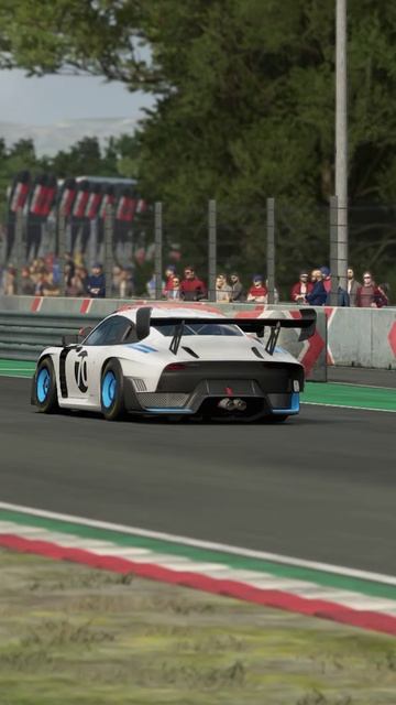 Белая акула покоряет Имолу! #AssettoCorsaEVO, #AssettoCorsa, #Porsche, #Porsche935, #935, #Имола,