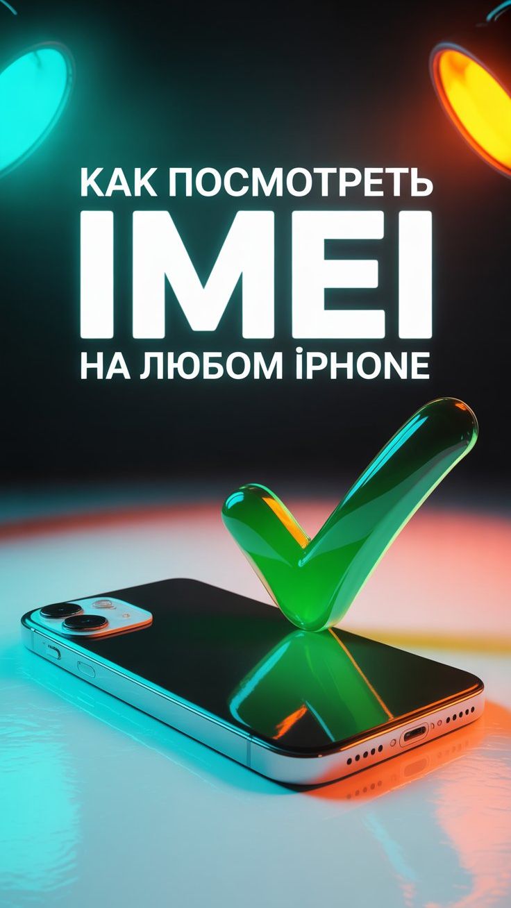 Как посмотреть imei на любом Iphone✅