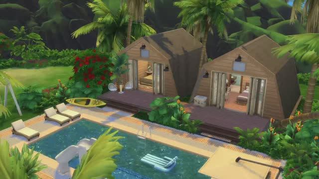 СЕМЕЙНАЯ ВИЛЛА / СТРОИТЕЛЬСТВО СИМС 4 / FAMILY VILLA THE SIMS 4