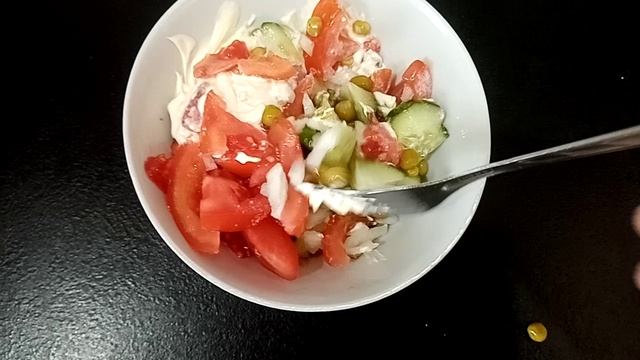 Приготовление салата