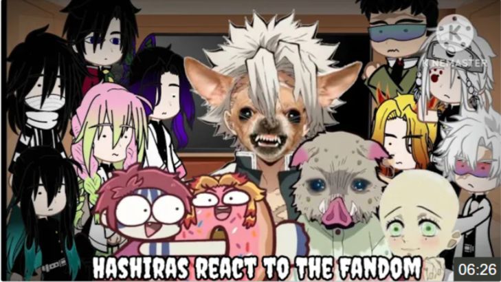 ✃ଘ, Hashiras React To The Fandom, ✃ଘ