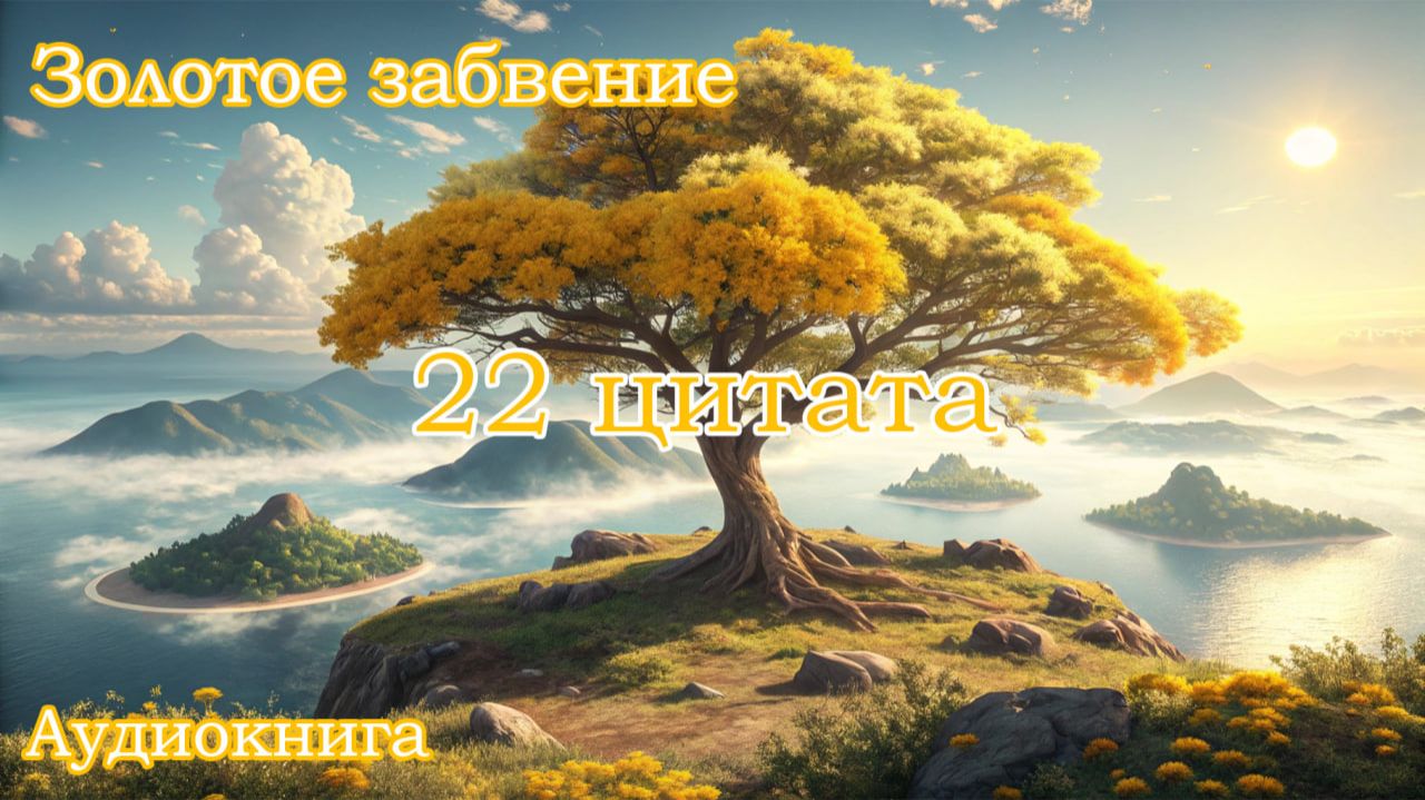 Золотое забвение 22 цитата