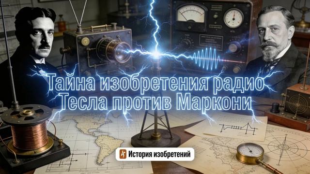 Тайна изобретения радио. Тесла против Маркони — и тот, о ком забыли.[История изобретений]