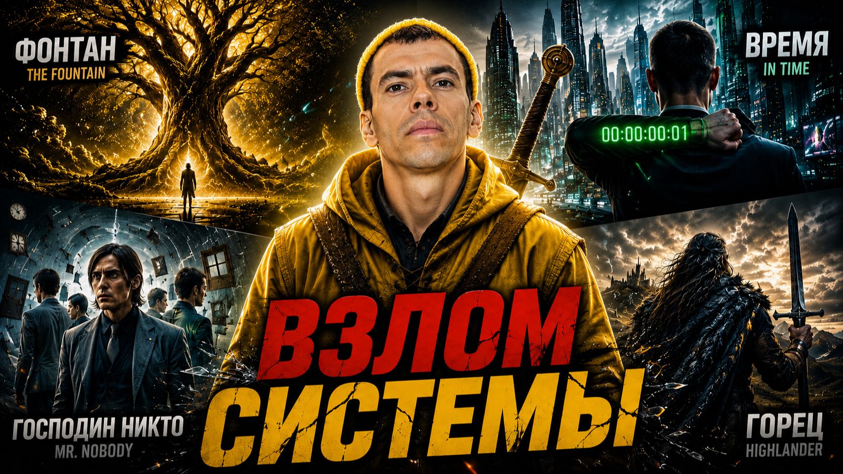ВЗЛОМ СИСТЕМЫ- 4 фильма, которые изменят ваше восприятие времени и жизни.