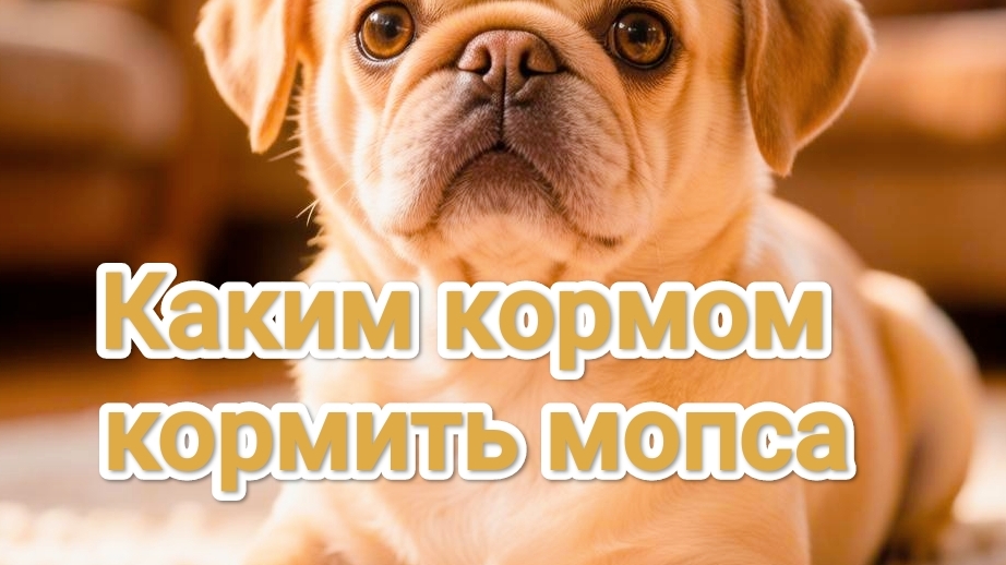 Каким кормом кормить мопса