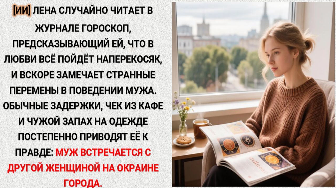 Гороскоп в журнале предсказал на любовном фронте крах. Кто ж знал, что звезды не врут...