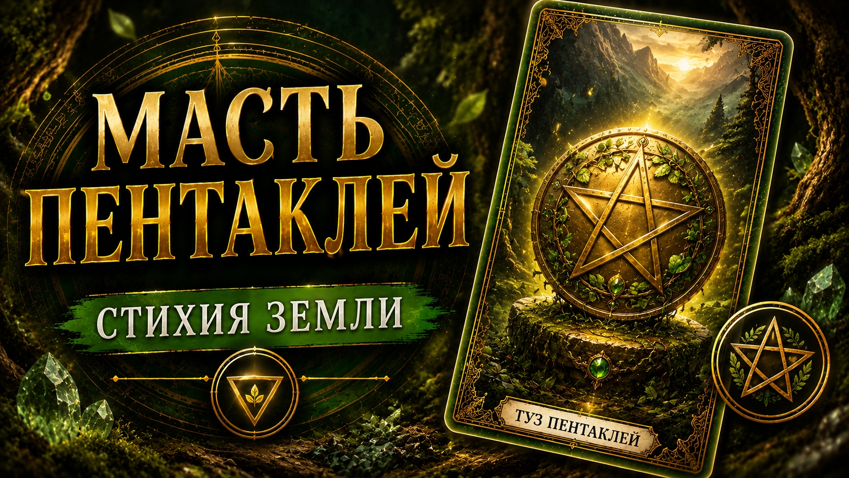 Масть пентаклей - стихия земли