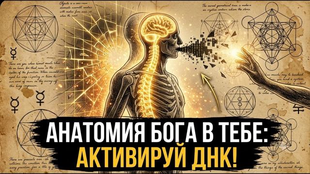 АНАТОМИЯ БОГА В ТЕБЕ: как активировать скрытые ДНК и запустить омоложение