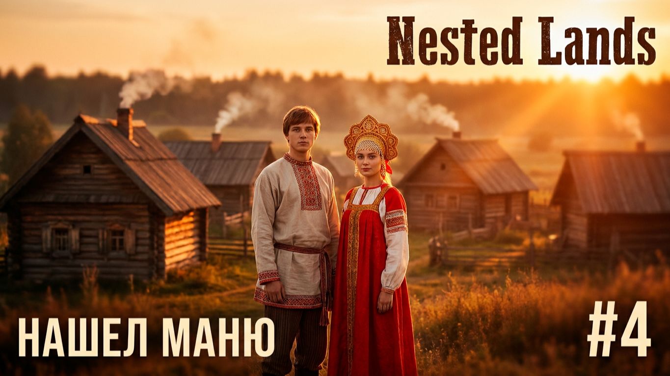Nested Lands - НАШЕЛ МАНЮ и ДОМ ЗНАХАРЯ ФИНАЛ🕹Эпизод 4