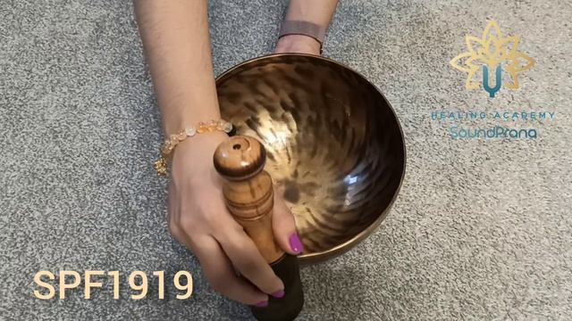 SPF1919 Тибетская поющая чаша ручной работы