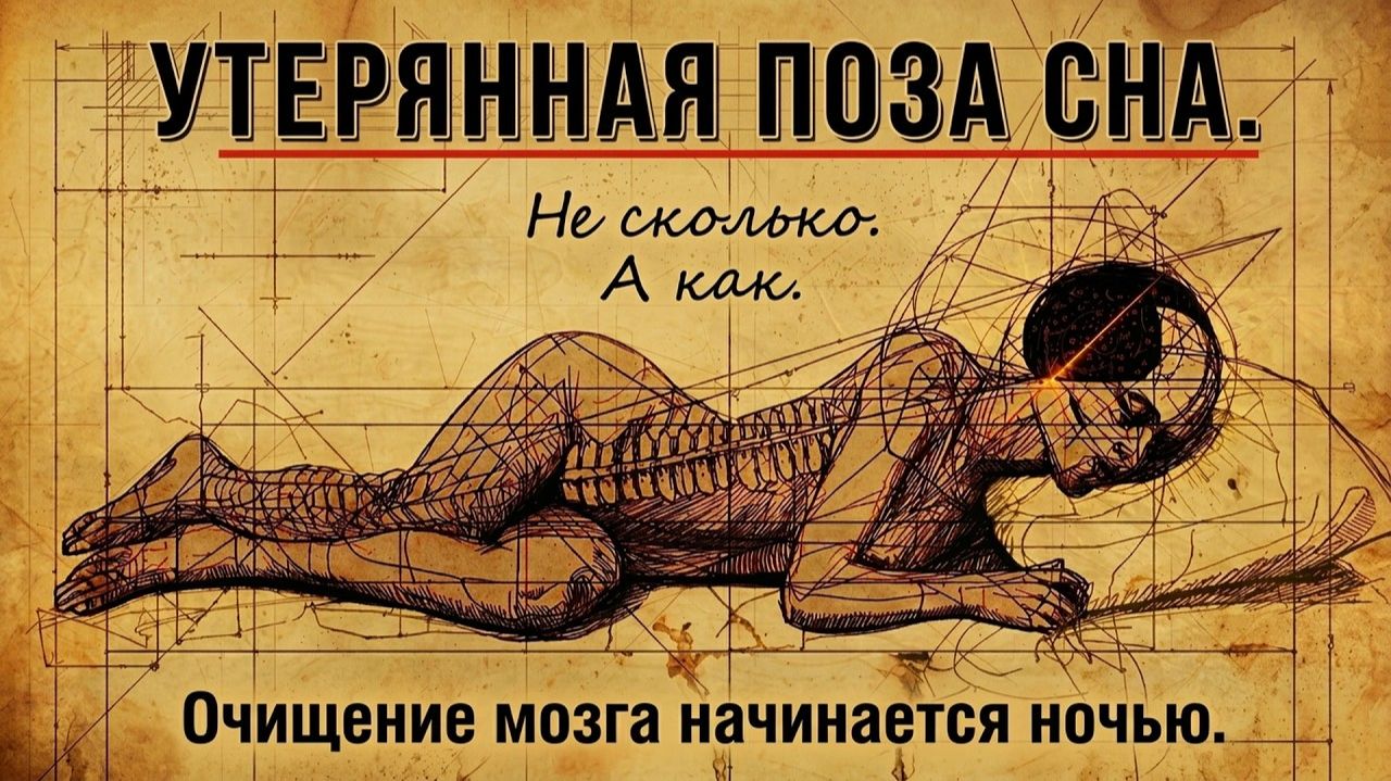 35. Древняя поза сна, которую наука наконец доказала | За Гранью Кода