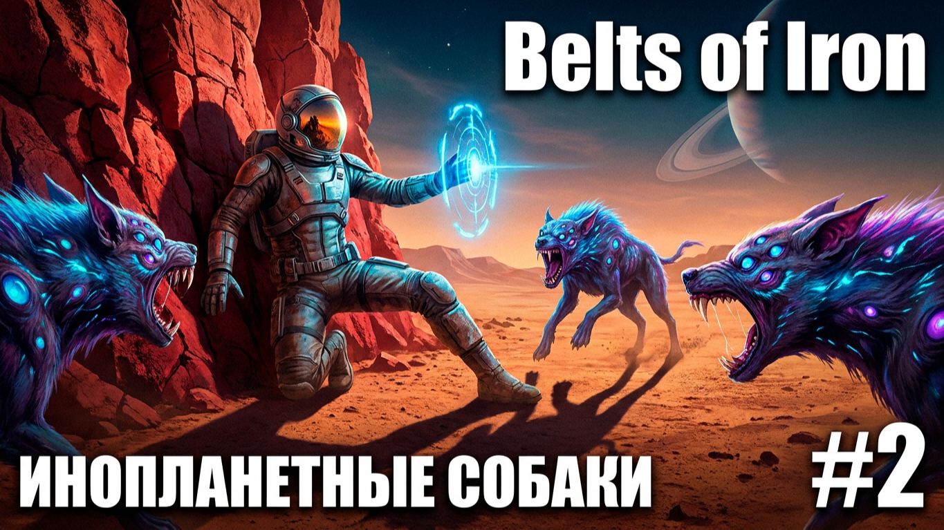 Belts of Iron - НАРВАЛСЯ НА ИНОПЛАНЕТНЫХ СОБАК или КАК ИЗУЧАЮ ТЕХНОЛОГИИ. ФИНАЛ ДЕМО🕹Эпизод 2