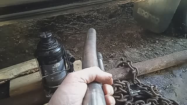 Выправить перья передней вилки Днепр Урал