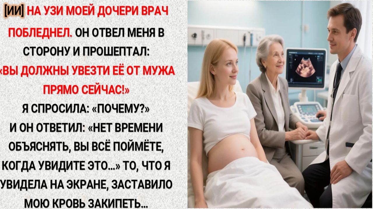 Врач увидел УЗИ моей дочери и умолял меня забрать её от мужа… Я даже не ожидала такой правды…