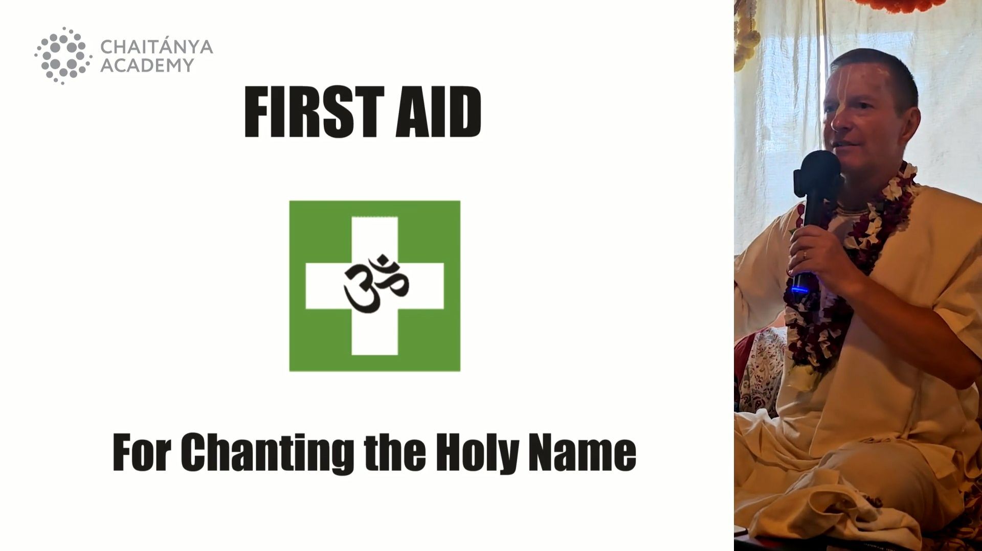 Firtst Aid for Chanting the Holy Name part 2 - 2025-05-03 - Sri Prem Prayojan