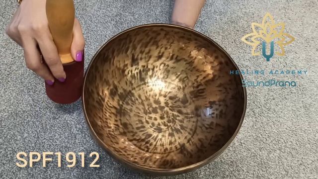 SPF1912 Тибетская поющая чаша ручной работы