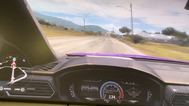 Как я лечу со знака опасно в Forza horizon 5