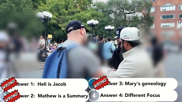 😳 Христиан бросает вызов двум мусульманам... Большая ошибка при участии  ‪Шейх Усман Нью-йорк