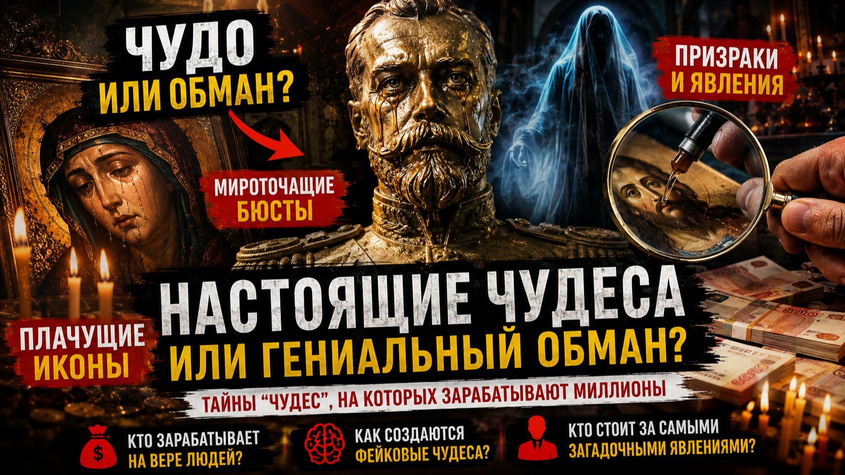 Призраки, чудеса и деньги: кто стоит за самыми загадочными явлениями современности?